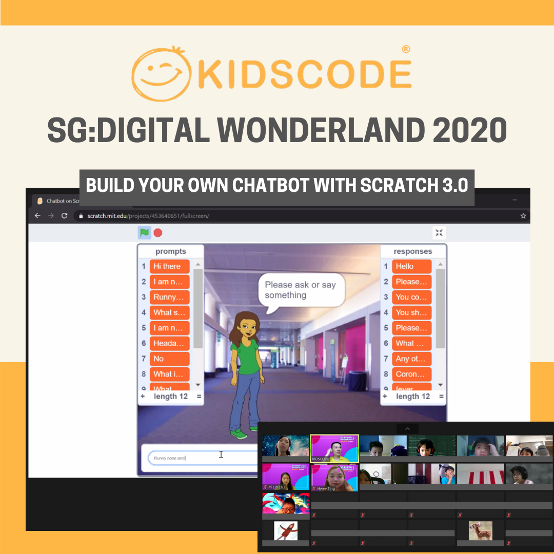 KidsCode @ SG:Digital Wonderland 2020 | KIDSCODE